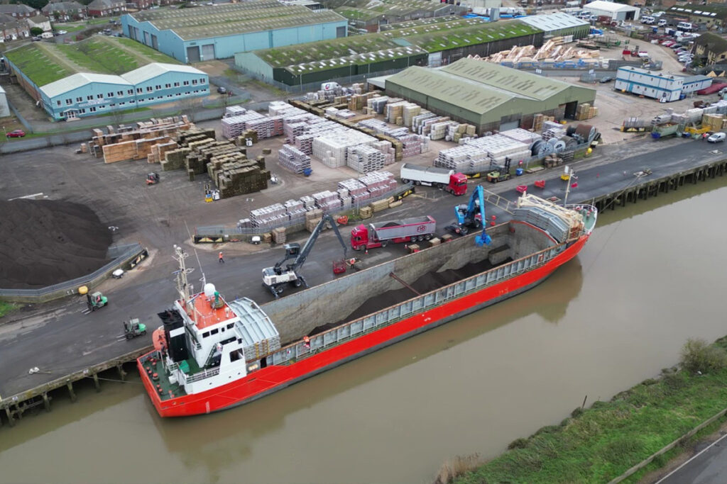 New Product arrives at Port of Wisbech - Port Of Wisbech